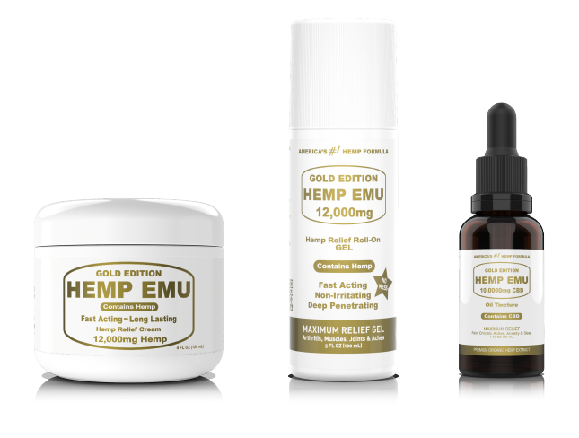 Gold Edition Bundle *LIMITED TIME* – Hemp Emu™